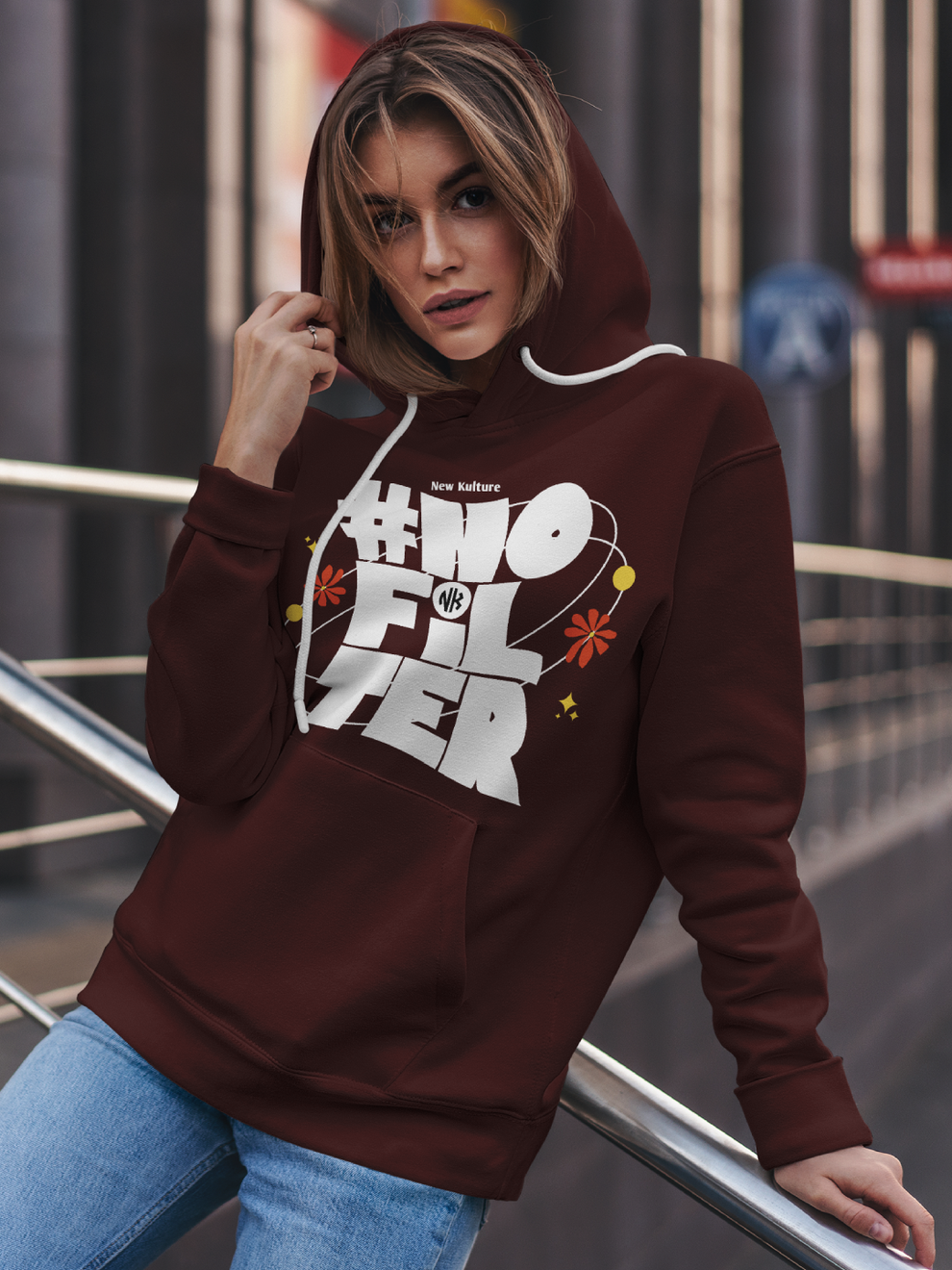 No Filter Women's Oversized Hoodie – New Kulture